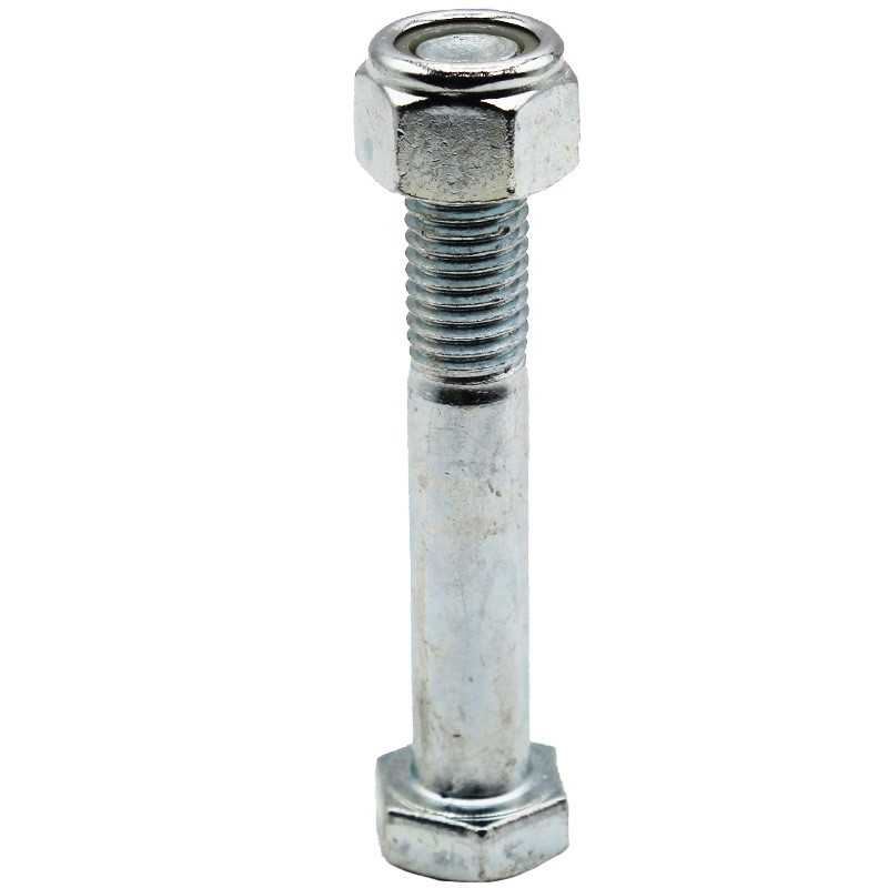 Bullone e dado per mazze trincia M14 x 1,5 lunghezza 90 mm