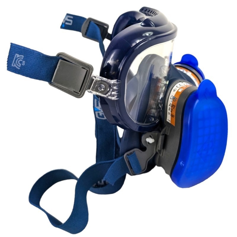 Maschera di protezione integrale per trattamenti fitosanitari